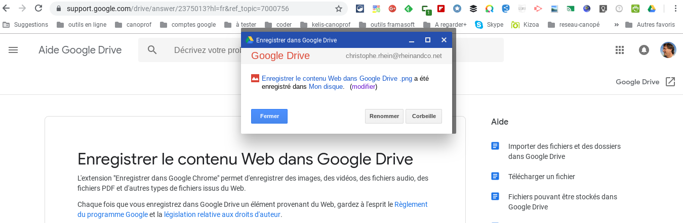 Débuter avec Google Drive